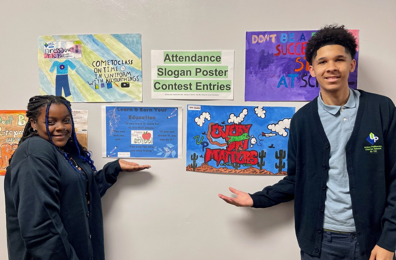 Attendance Poster Contest - Urban Pathways 6-12